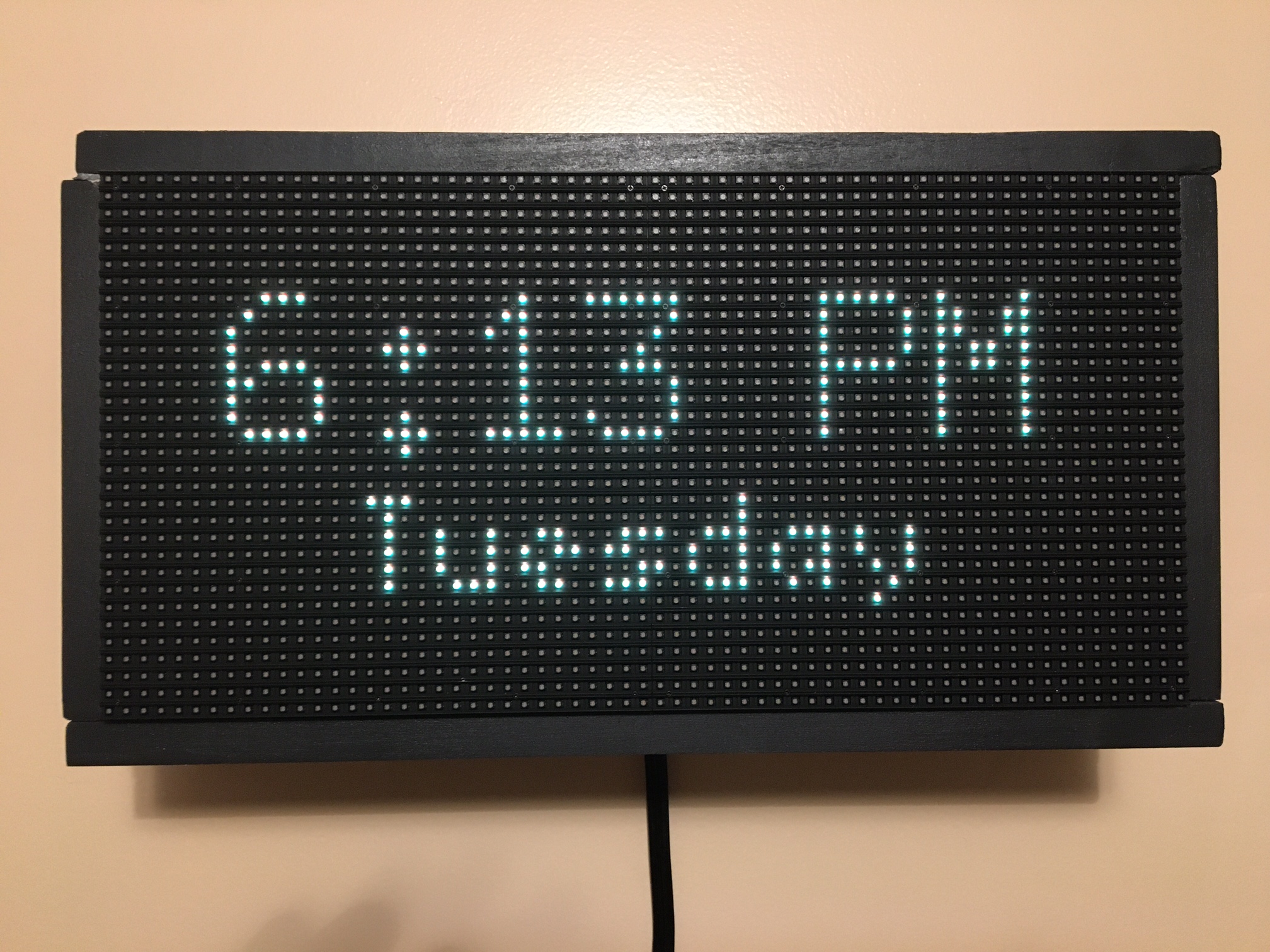 LED Clock – Part 1 – Random Eklektos